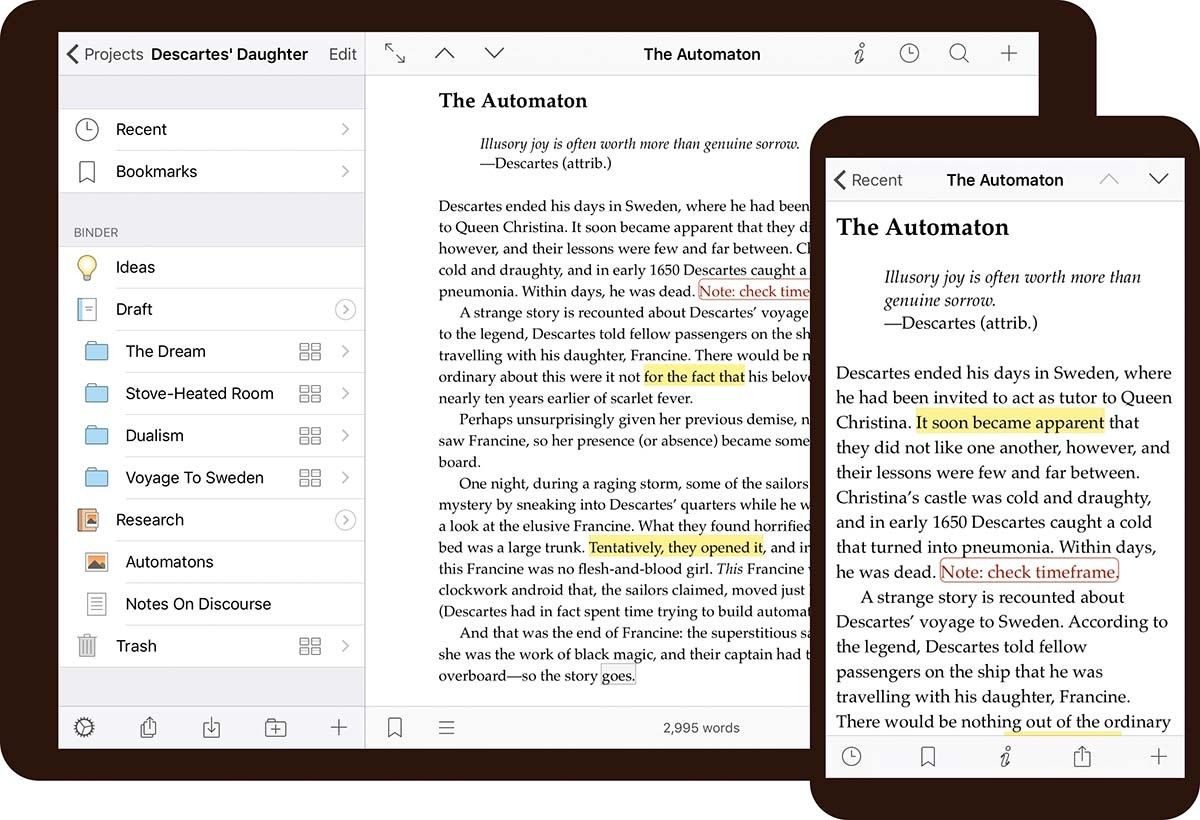 A practical guide to writing on the iPad
