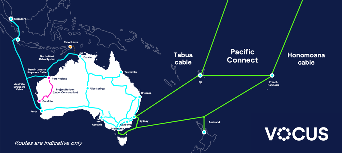 Vocus, Google to add New Zealand submarine cable capacity