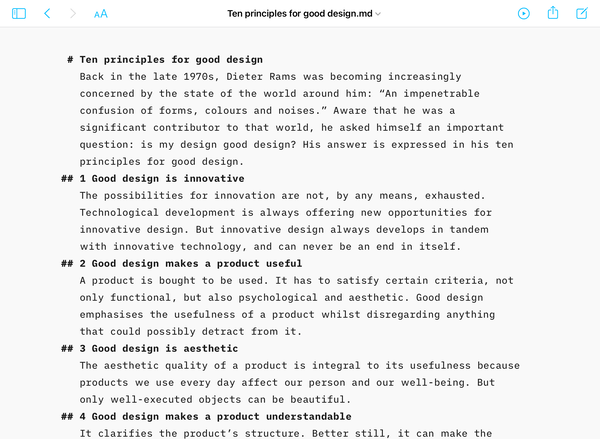A practical guide to writing on the iPad
